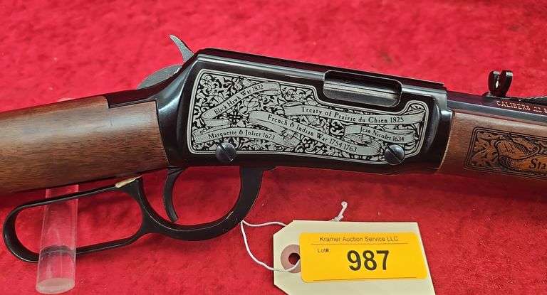 Henry Badger State 22 cal. Commemorative Rifle - Kramer Auction LLC