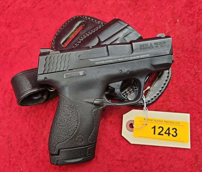 Smith & Wesson M&P 40 Shield 40 cal. Pistol - Kramer Auction LLC
