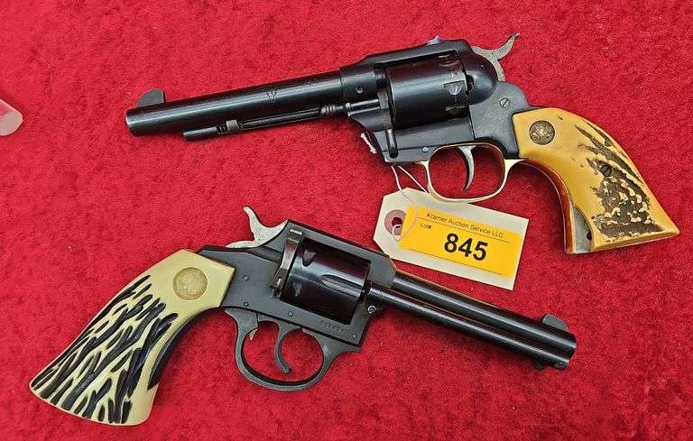 Pair of 22 cal. Revolvers - Kramer Auction LLC