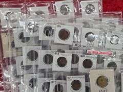 approx. 220 Indian Head Pennies & other early Coins - Kramer Auction LLC