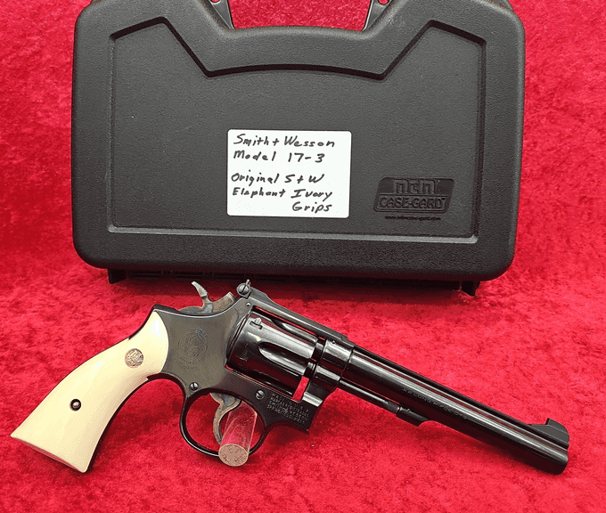 Smith & Wesson Model 17-3 22LR Revolver - Kramer Auction LLC