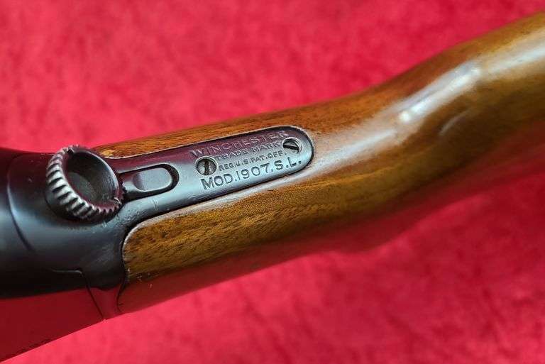 Winchester Model 1907 351 SLR Rifle - Kramer Auction LLC