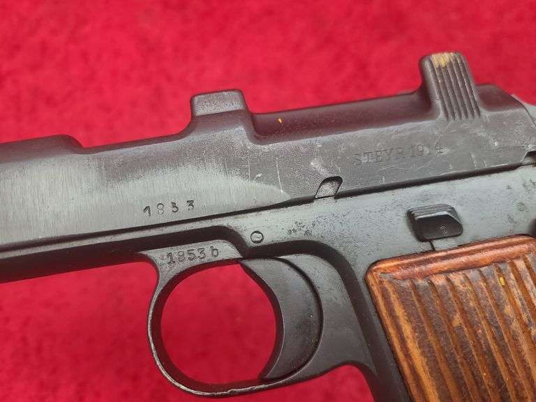Steyr Model 1912 Automatic Pistol - Kramer Auction LLC