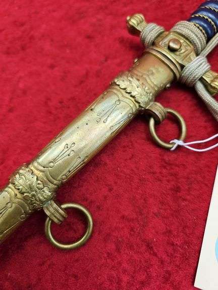 Rare WWII German Water Protection Police Leaders Dagger - Kramer ...