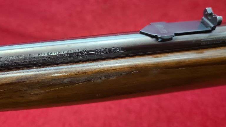 Winchester Model 1907 351 SLR Rifle - Kramer Auction LLC