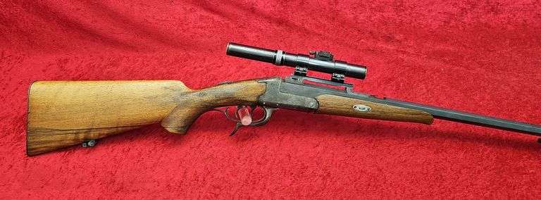 Antique German Single Shot Stalking Rifle - Kramer Auction LLC