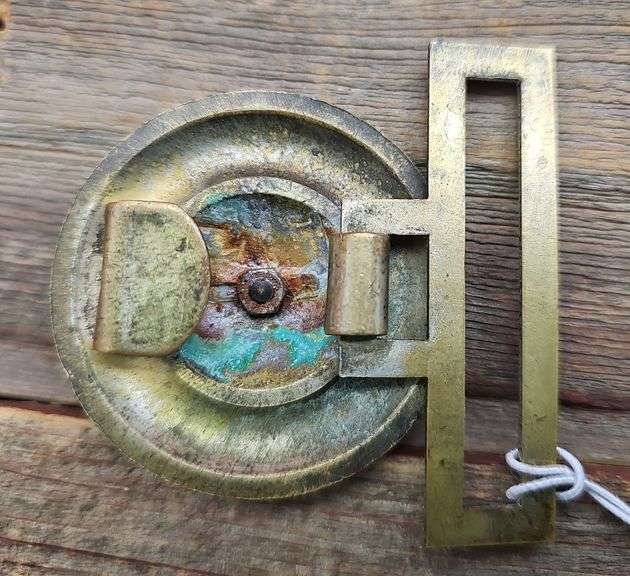 WWII German RLB Officer's Belt Buckle - Kramer Auction LLC