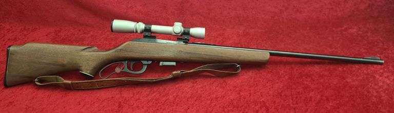Rare Marlin Model 62 Magnum 256 WIN Mag Rifle w/scope - Kramer Auction LLC