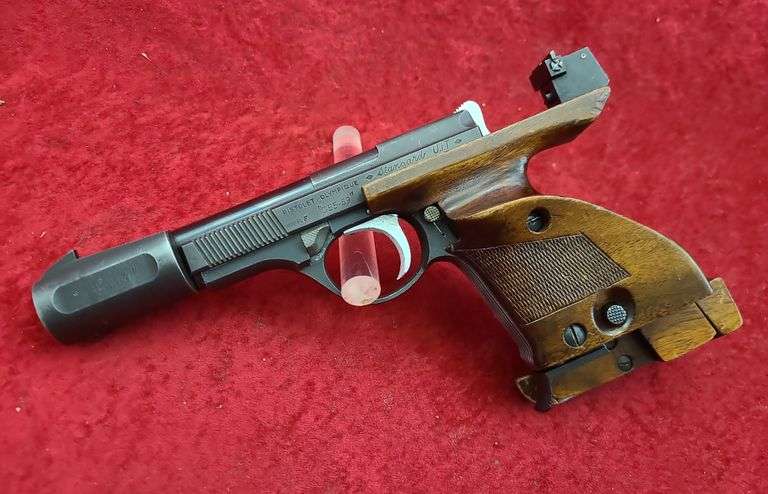 Unique 22 cal Olympic Pistol - Kramer Auction LLC
