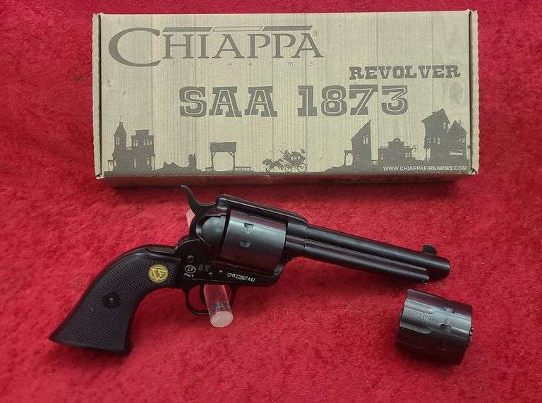 NIB Chiappa Single Action 1873 22 cal Revolver - Kramer Auction LLC