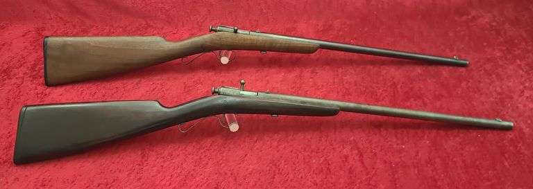 Pair of early Winchester Model 1902 22 cal Boys Rifles - Kramer Auction LLC