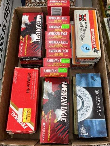 approx 360 ct of mixed 223 cal Ammo - Kramer Auction LLC