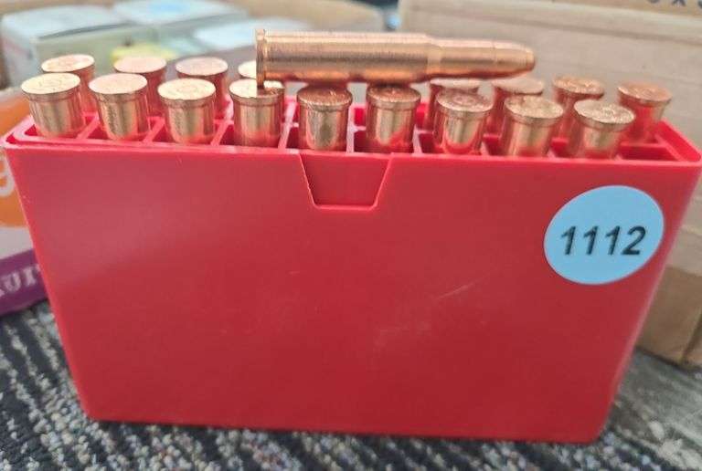 20 rds of Solid Brass Dummy Bullets - Kramer Auction LLC