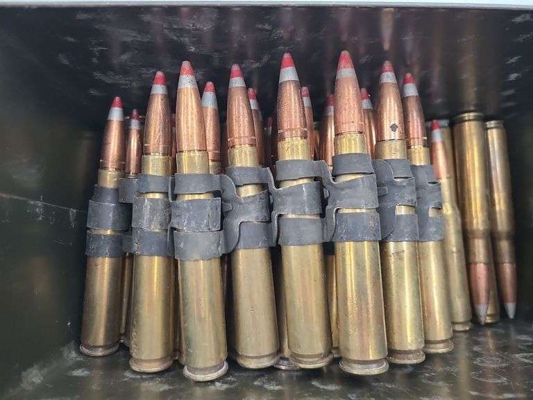 62 rds of assorted 50 BMG Ammo - Kramer Auction LLC