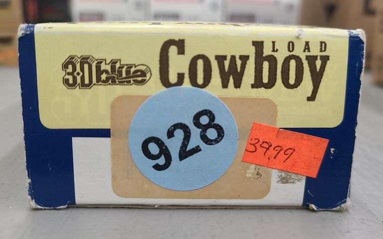 50 rd box of Cowboy Load 44-40 Ammo - Kramer Auction LLC