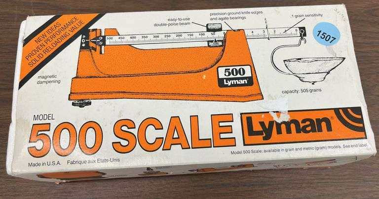 Lyman Model 500 Balance Scale - Kramer Auction LLC
