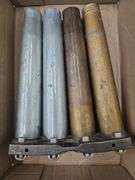 lot of 4 40mm Artillery Shells - Kramer Auction LLC