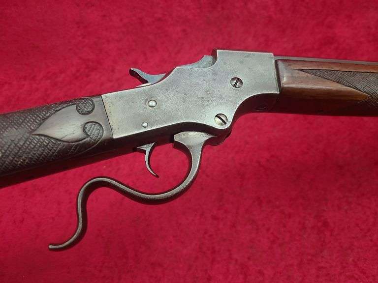 Antique Stevens Model 44 25-20 cal Single Shot Rifle - Kramer Auction LLC