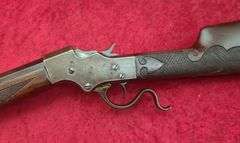Antique Stevens Model 44 25-20 cal Single Shot Rifle - Kramer Auction LLC