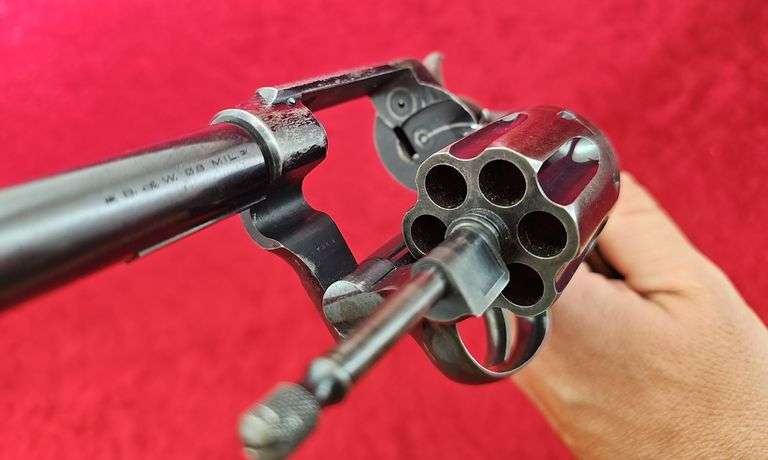 Smith & Wesson US Army Model 1899 Dbl Action 38 S&W MIL Revolver ...