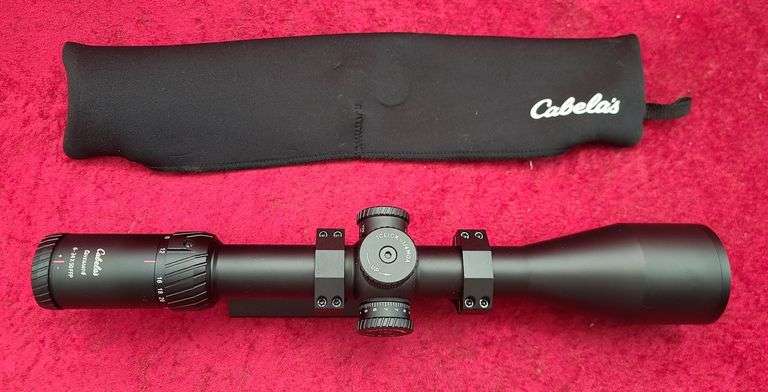 Cabela's Covenant 4 6-24x Rifle Scope - Kramer Auction LLC