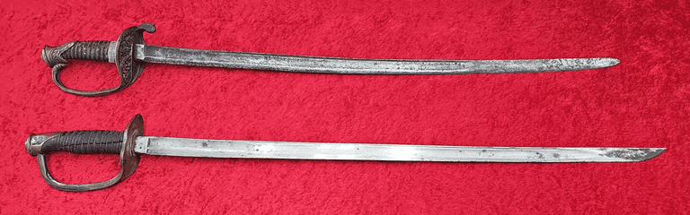 Pair of Vintage US & French Swords - Kramer Auction LLC