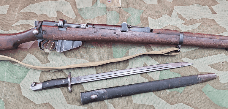 British No. 3 303 British Rifle w/Bayonet - Kramer Auction LLC