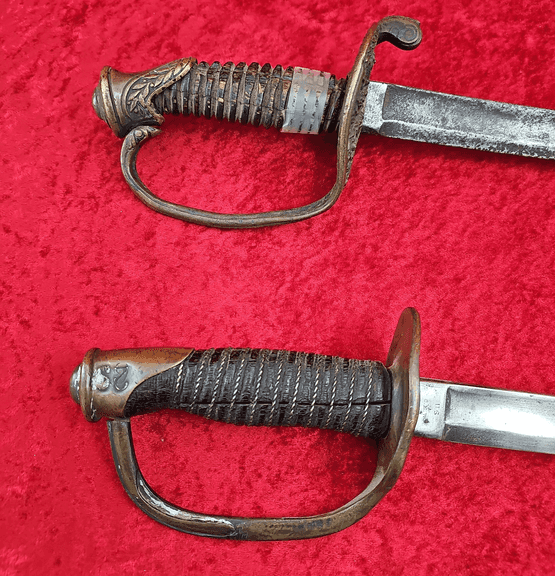 Pair of Vintage US & French Swords - Kramer Auction LLC