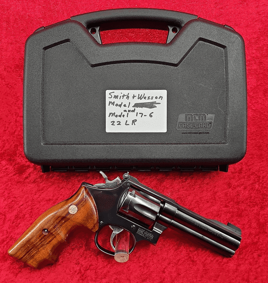 Smith & Wesson Model 17-6 22LR Revolver - Kramer Auction LLC