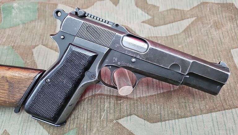 Browning Inglis MKI* Military High Power 9mm Pistol - Kramer Auction LLC