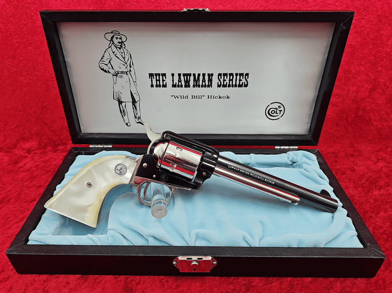 Colt SA Frontier Scout Wild Bill Hickock Lawman Series 22 cal. Revolver ...