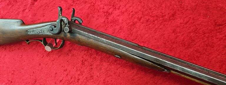 J.S. Pittenger Percussion Double Rifle - Kramer Auction LLC