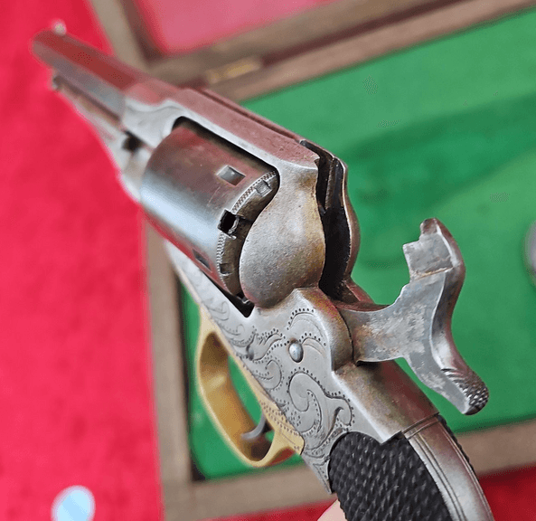 Antique Remington New Model Police Cartridge Conv. Revolver - Kramer ...