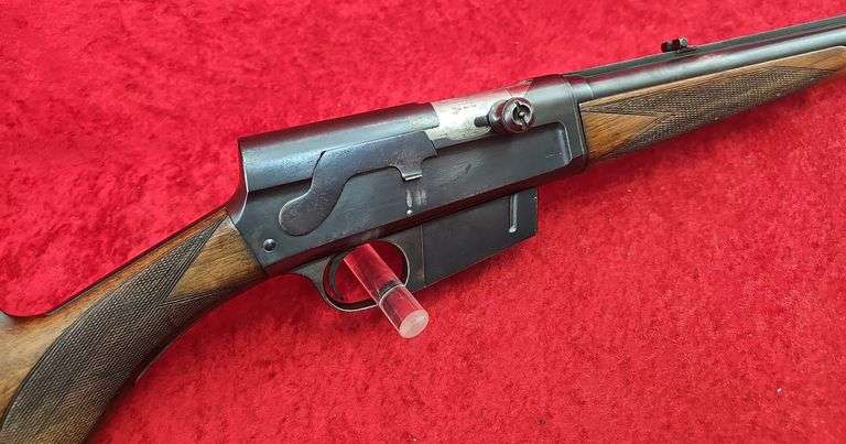 Early FN Model 1900 35 cal. Self Loading Rifle - Kramer Auction LLC