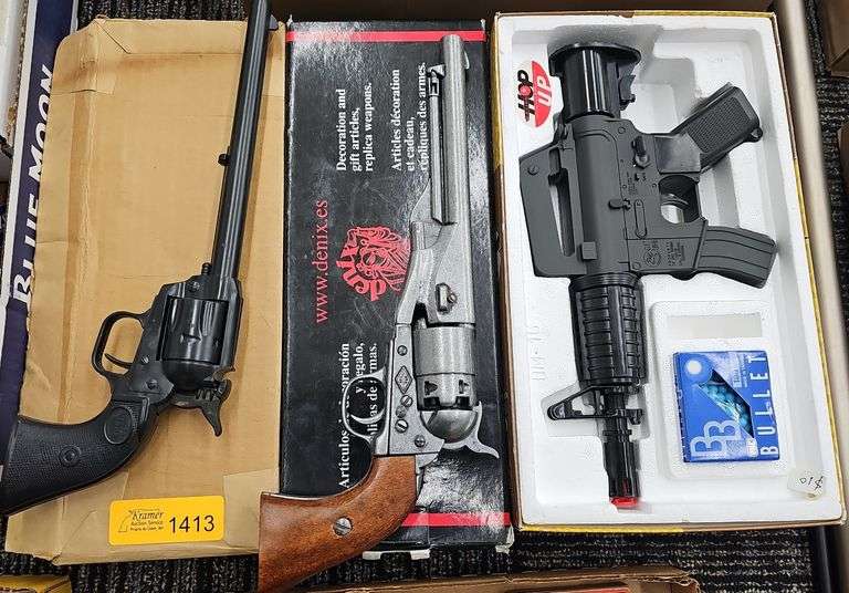 Lot of 3 Toy Guns - Kramer Auction LLC