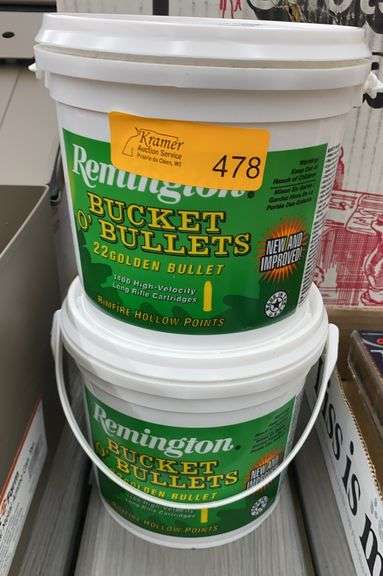 2800 rds Remington 22LR Golden Bullet Ammo - Kramer Auction LLC