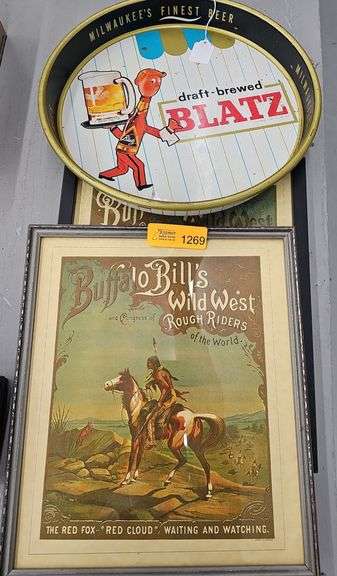 Pair of Buffalo Bill Prints - Kramer Auction LLC