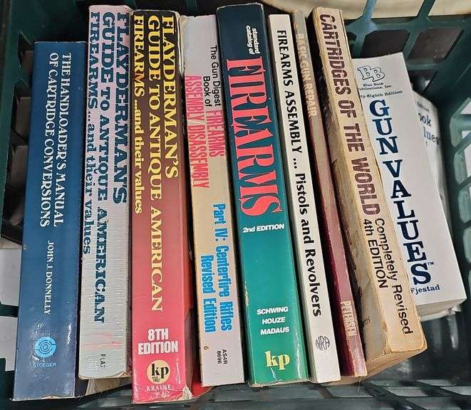 Lot of Firearm and Antique Guidebooks - Kramer Auction LLC