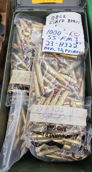 US ammo can of M1 30-06 rds. - Kramer Auction LLC