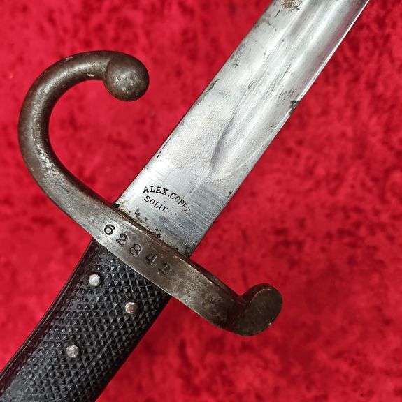 large German Sword Style Bayonet - Kramer Auction LLC