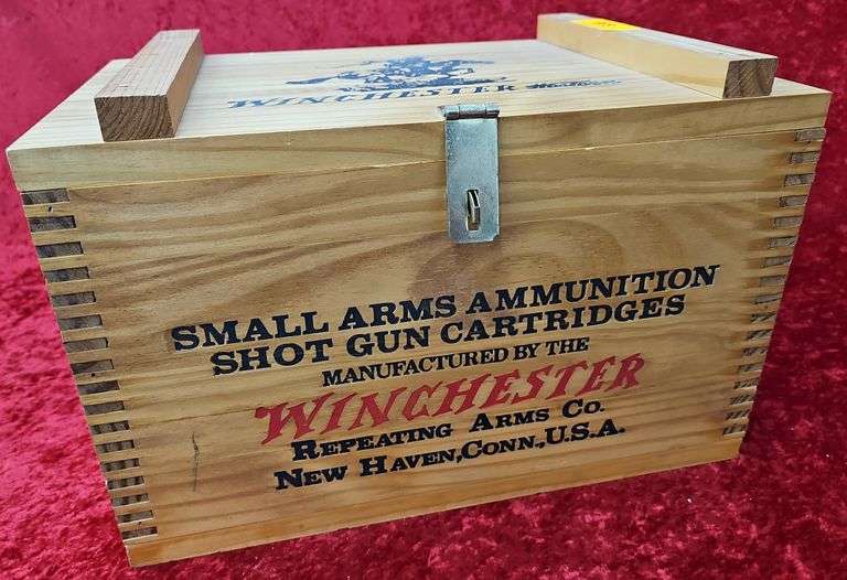 Winchester Wooden Ammo Crate - Kramer Auction LLC