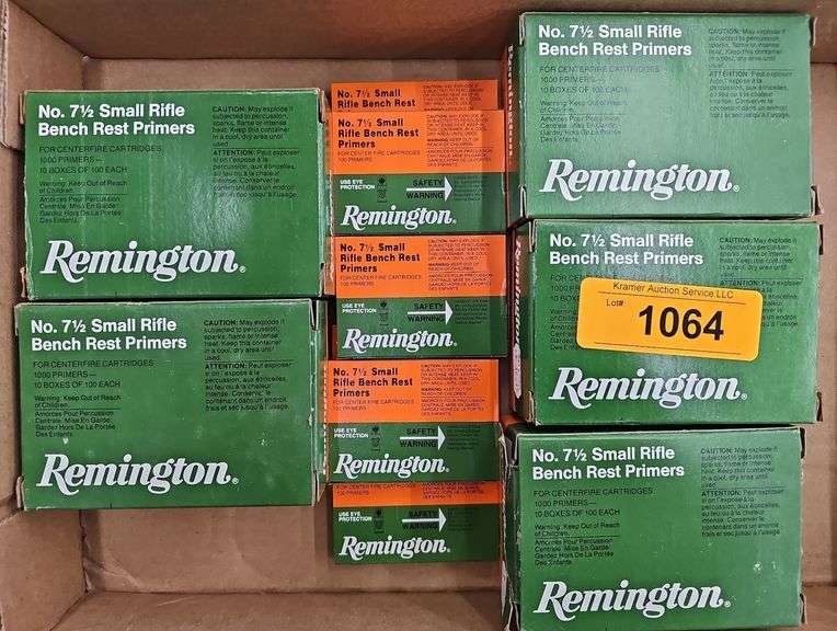 approx. 5,600 Remington No. 7 1/2 Small Rifle Benchrest Primers ...