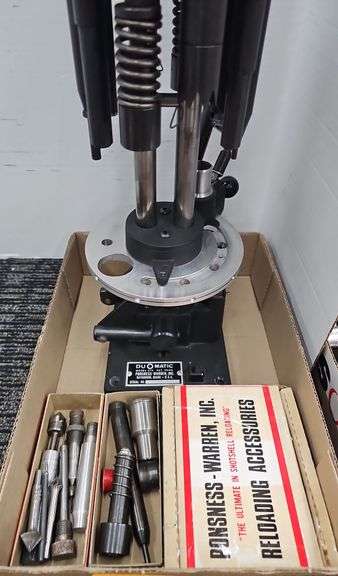 DU-O-Matic 375 Shot Shell Reloader w/manuals - Kramer Auction LLC