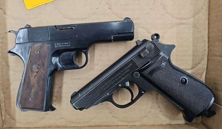 Walther BB Pistol & Jagerurmatic Cap Pistol - Kramer Auction LLC
