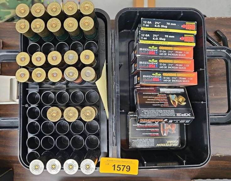 assortment of 12 ga. Shot Shells & Slugs - Kramer Auction LLC