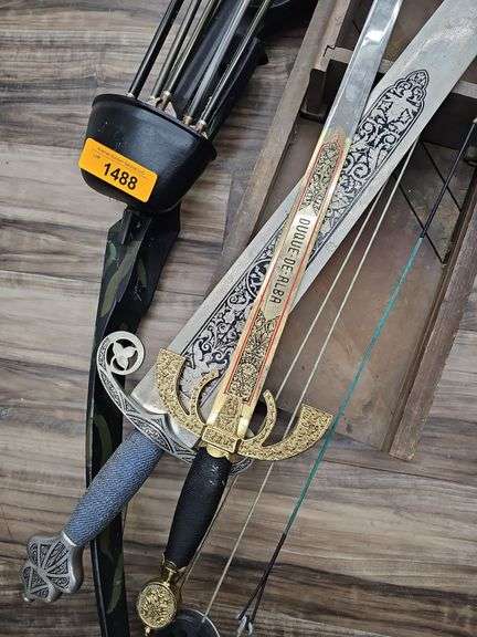 Compound Bow, Kraut Cutter & Swords - Kramer Auction LLC