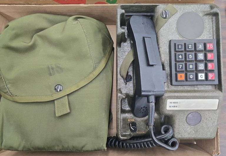 lot of US Shovels & Field Phones - Kramer Auction LLC