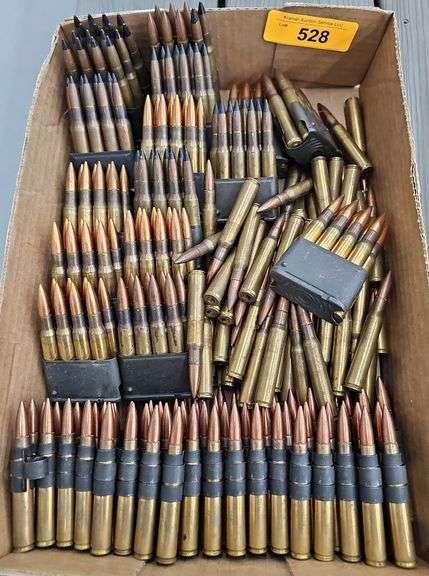 large lot of various Military Rounds - Kramer Auction LLC