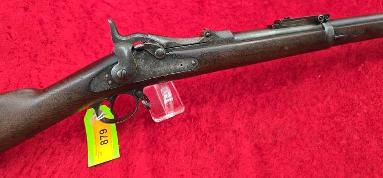 Antique Springfield 1888 45-70 Ramrod Bayonet Trapdoor - Kramer Auction LLC
