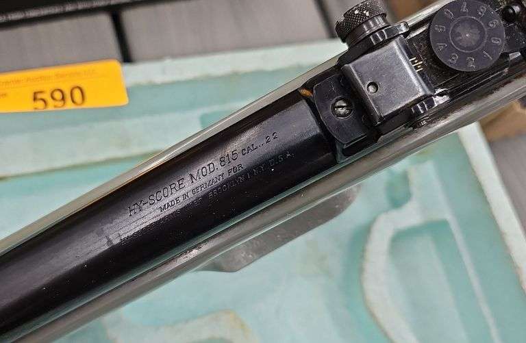 HY-Score Model 815 Air Pistol w/Box - Kramer Auction LLC